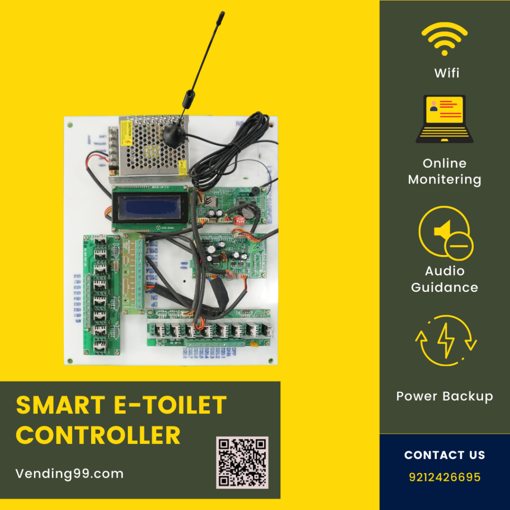 Smart E-Toilet Controller for Modern Sanitation Solutions