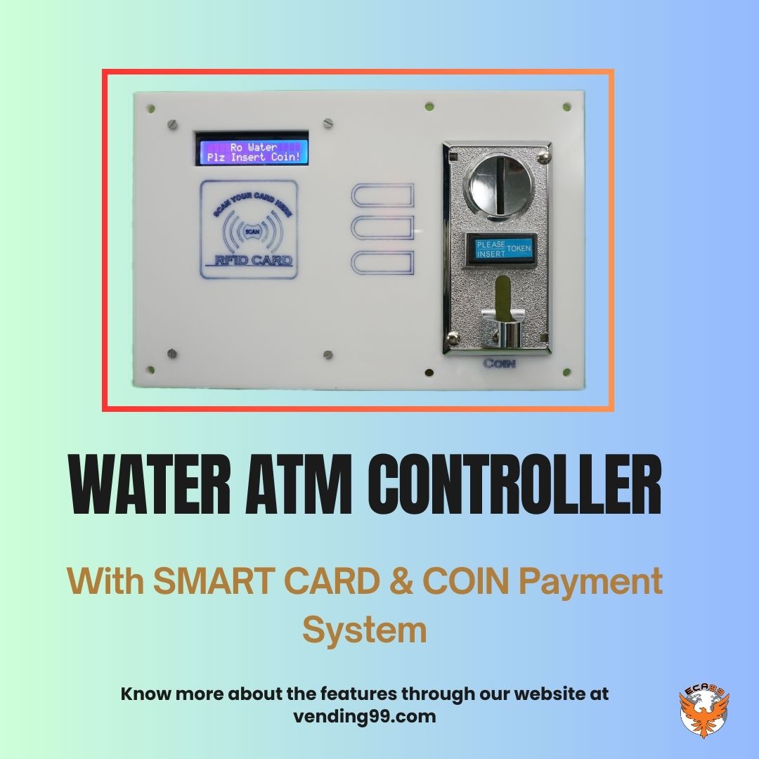 Introducing the ECA4076 Coin Operated Water ATM Controller: Secure and ...