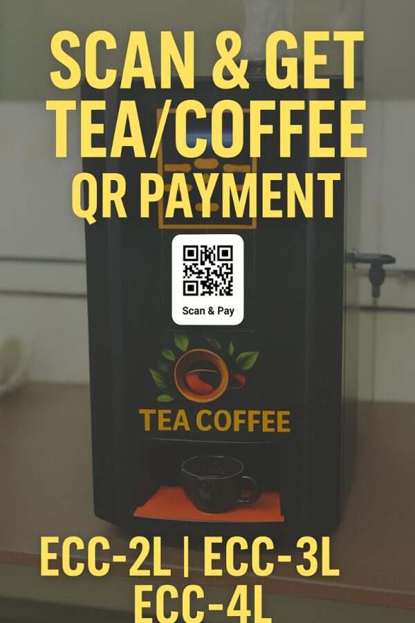 ECC Series UPI Tea-Coffee Vending Machine | ECC-2L / ECC-3L / ECC-4L ...